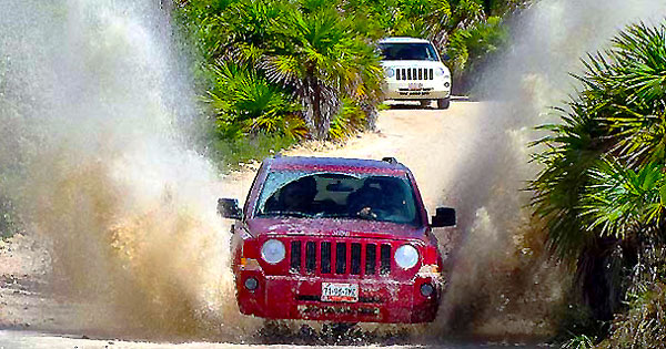 Sian Kaan Jeep Safari - Cancun Eco Tour